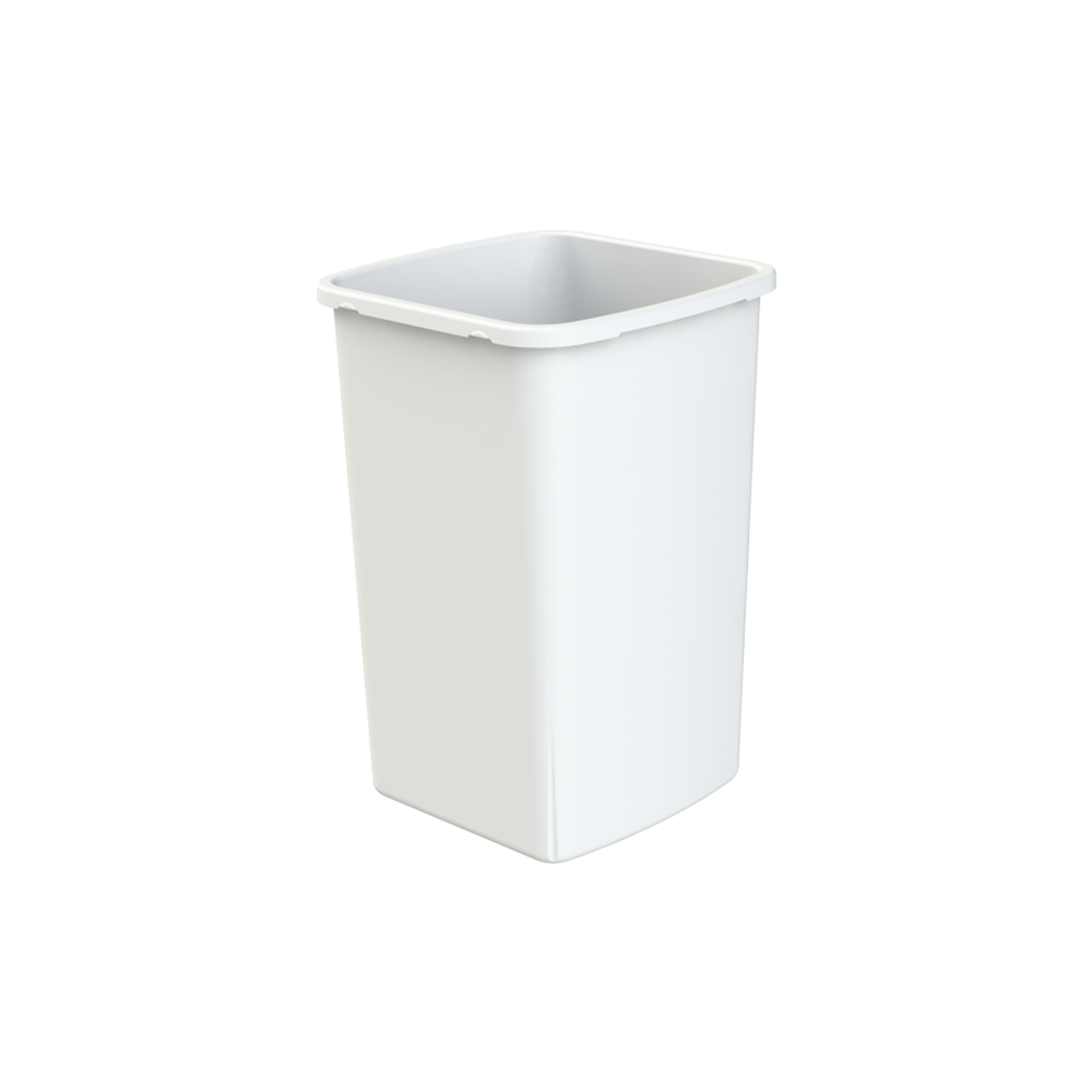 Hideaway 16L Bucket - White - Kitchen Bin - Hideaway Bins